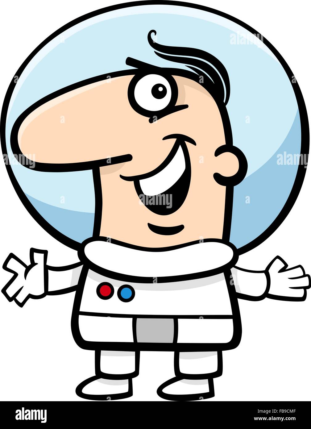Spaceman cartoon hi-res stock photography and images - Alamy