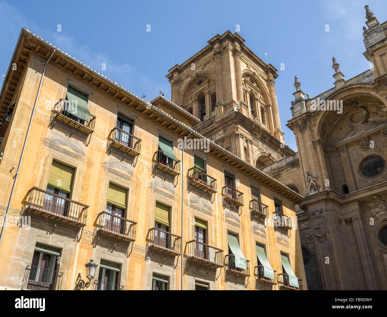 Building in Granada Stock Photo - Alamy