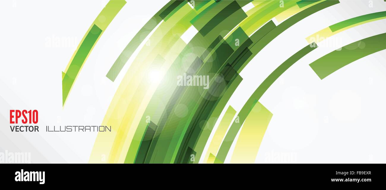 Abstract lines background with colored elements. Banner. Lines, wave ...