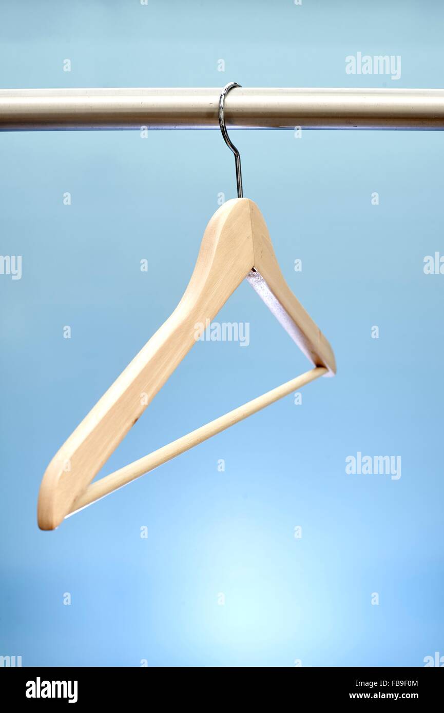 A studio image of hanging clothes Stock Photo - Alamy