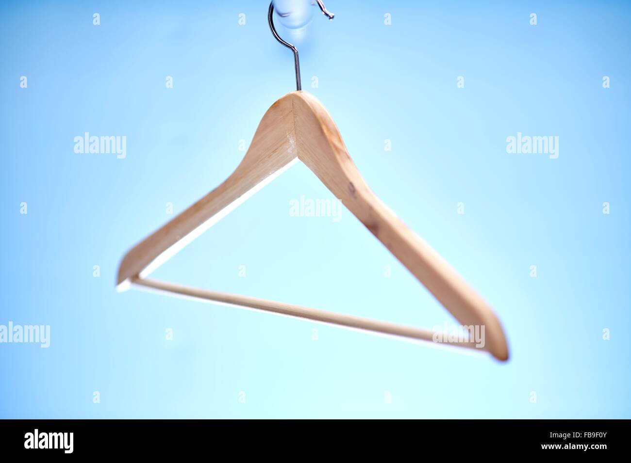 A studio image of hanging clothes Stock Photo - Alamy