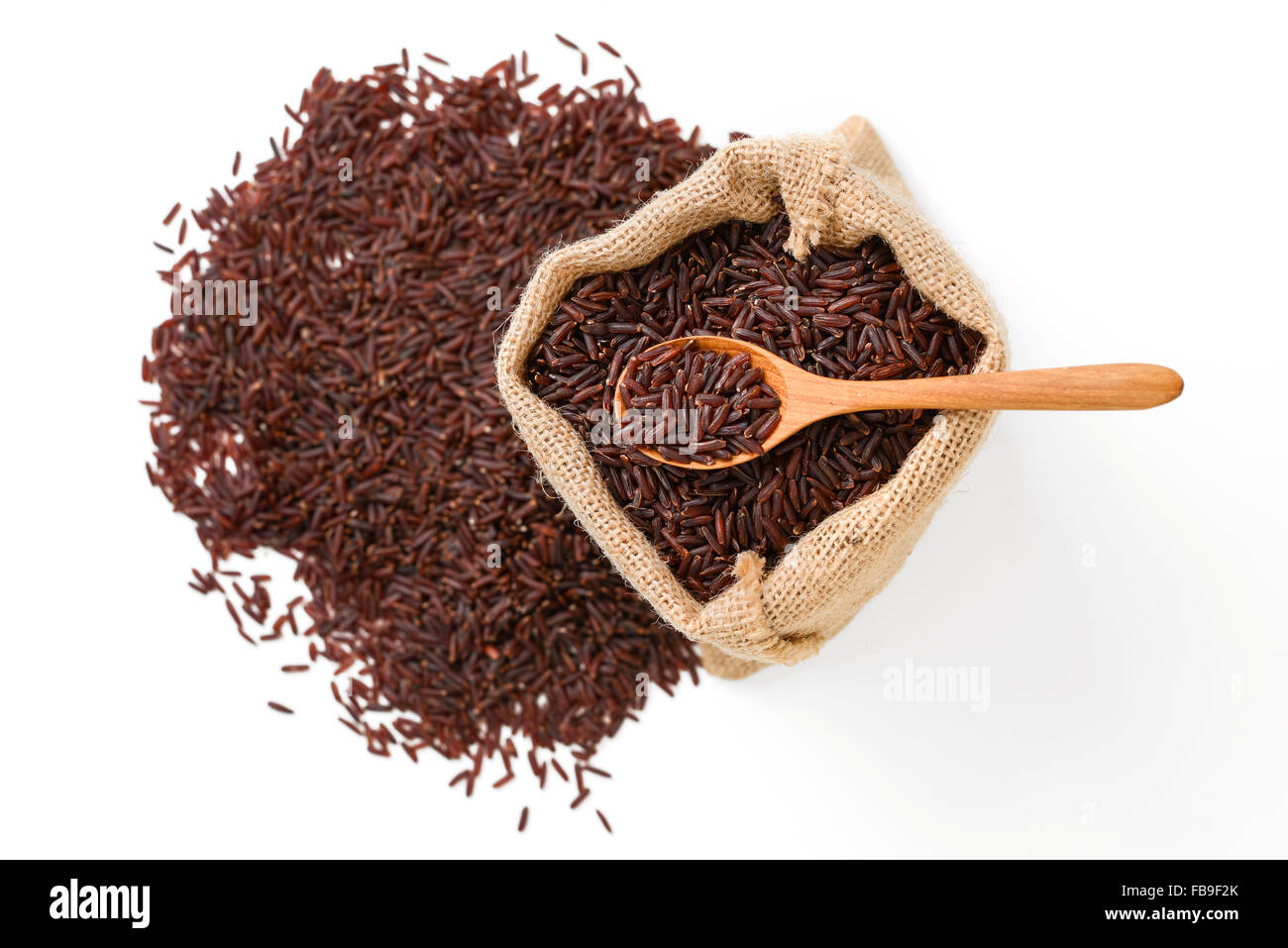 Spoon of rice Cut Out Stock Images & Pictures - Alamy