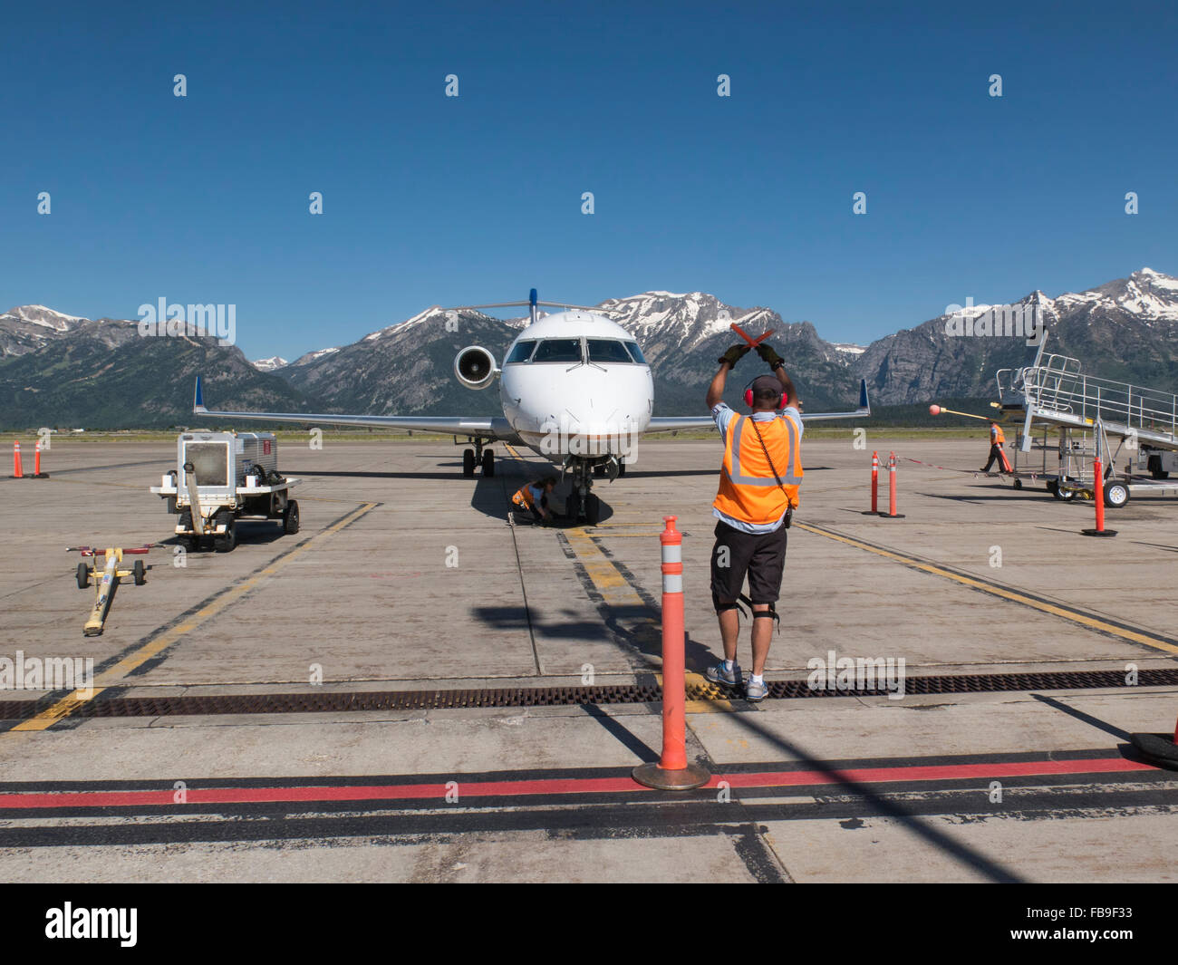 Marshalling airport hi-res stock photography and images - Alamy