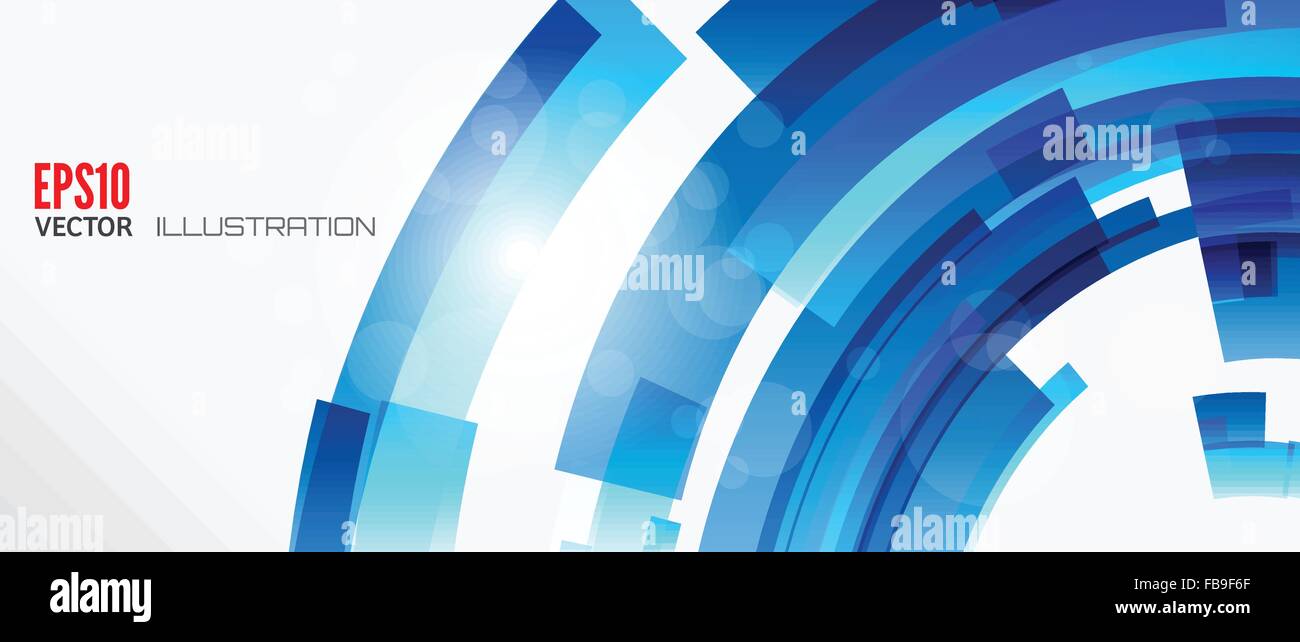 Abstract lines background with colored elements. Banner. Lines, wave ...