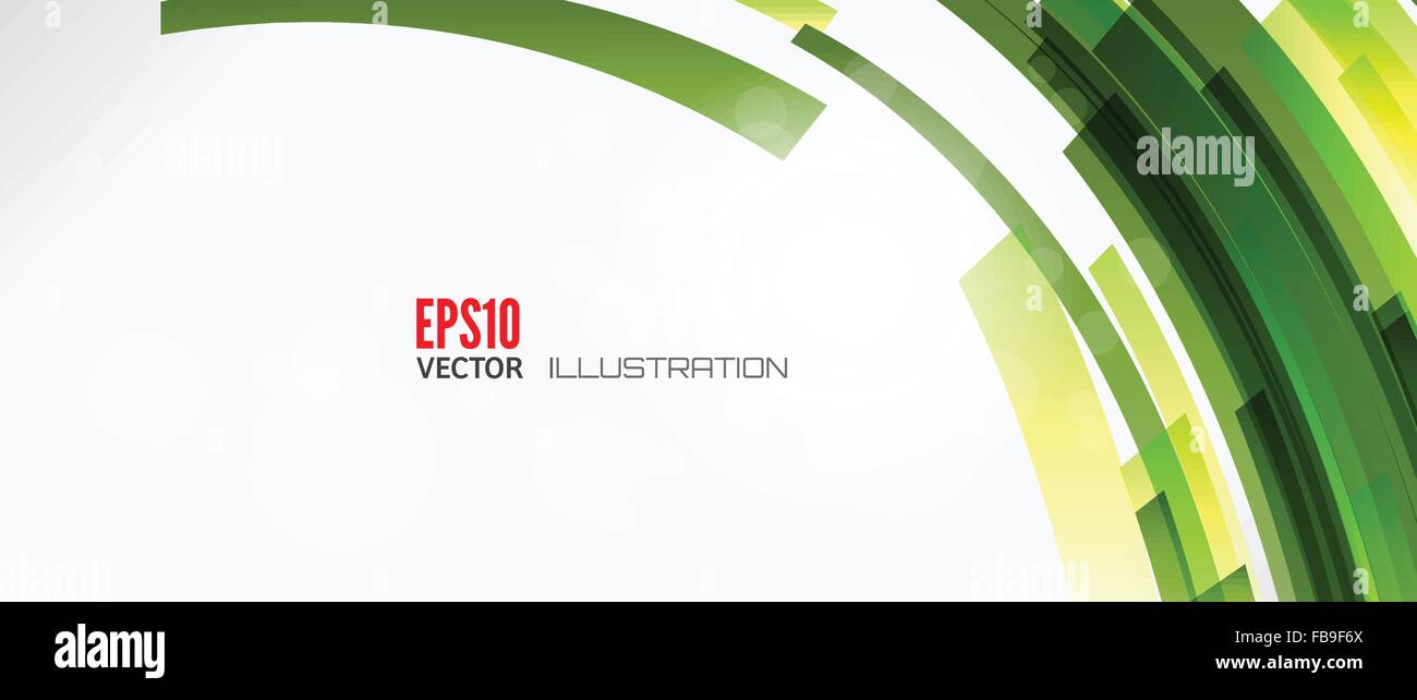 Abstract lines background with colored elements. Banner. Lines, wave ...