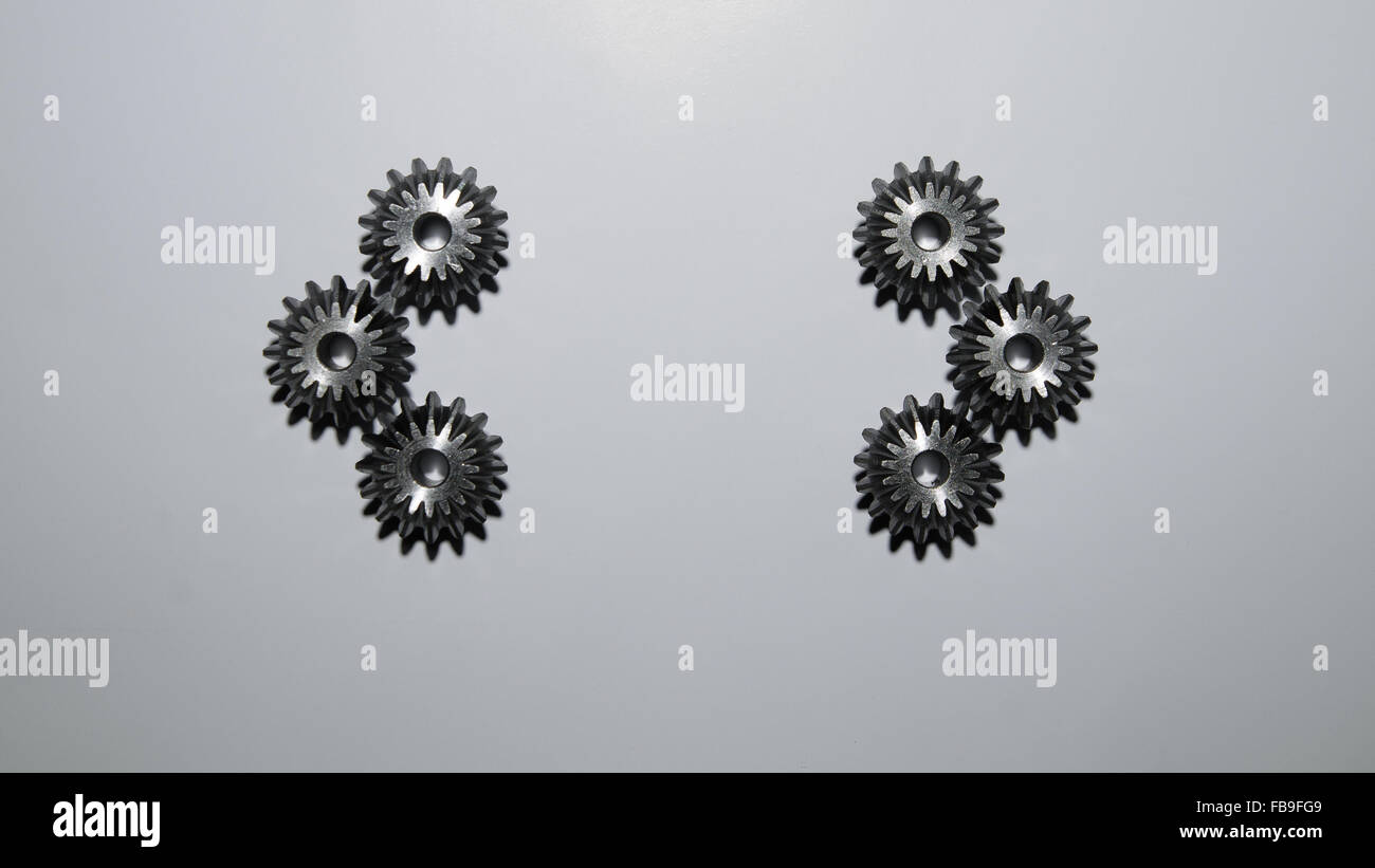 A background of mechanical components, gear, industrial objects Stock ...