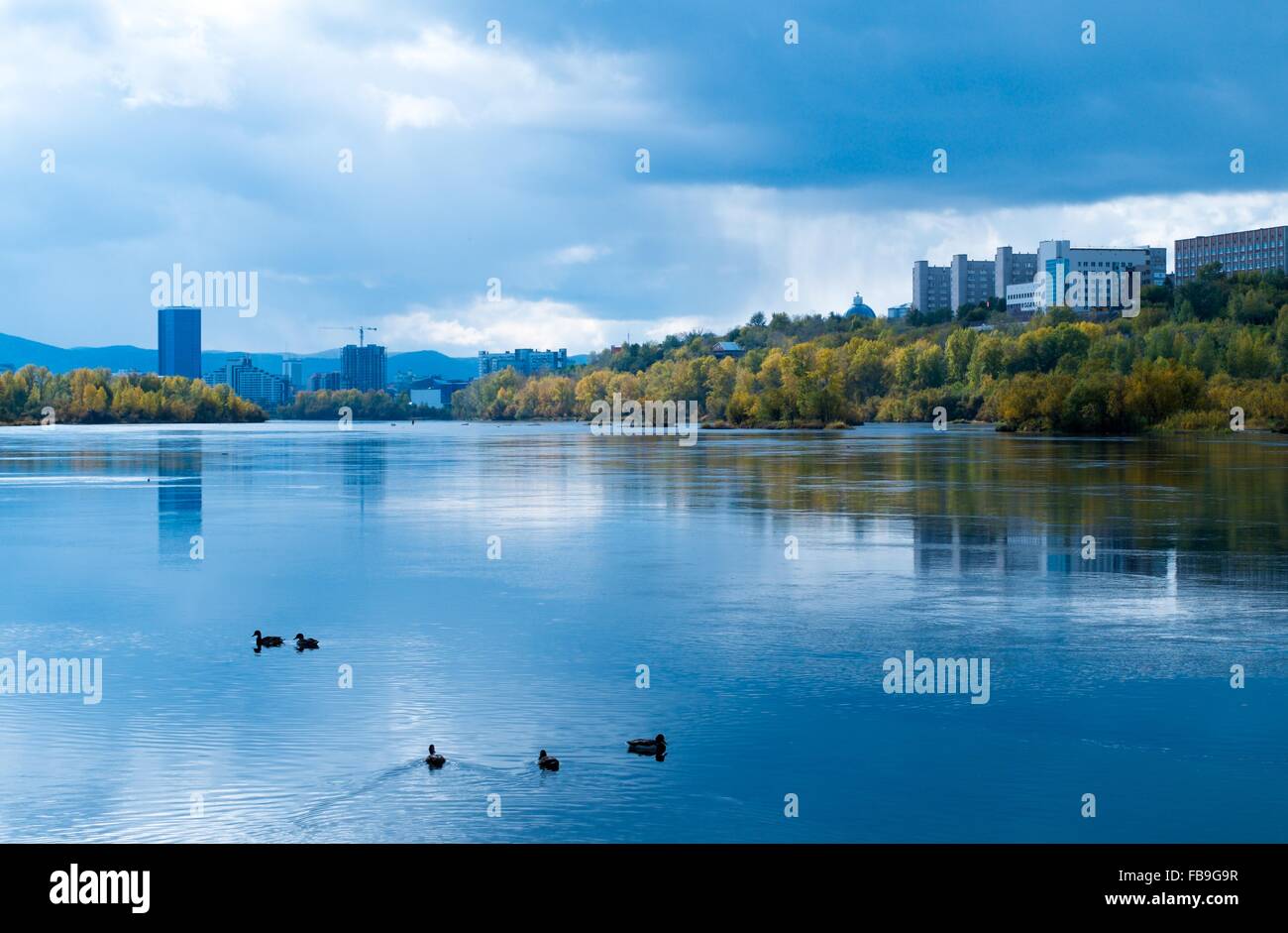 Calm urban landscape hi-res stock photography and images - Alamy