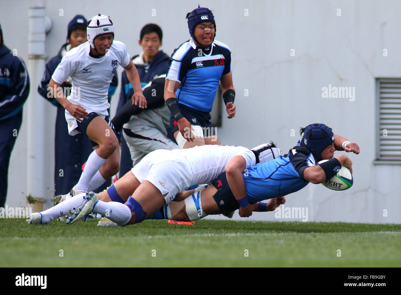 Osaka, Japan. 11th Jan, 2016. Taichi Mano Rugby : The 95th All Japan ...