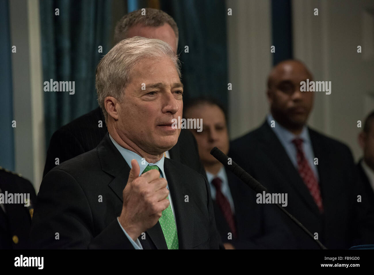 Richard Aborn, President of the Citizen's Crime Commission, offers ...
