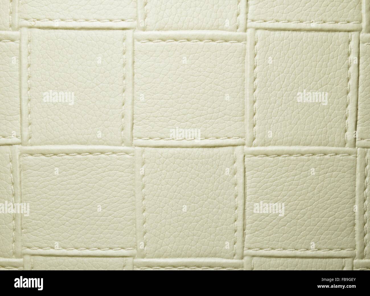 Texture artificial skin in the form of stitched squares Stock Photo - Alamy