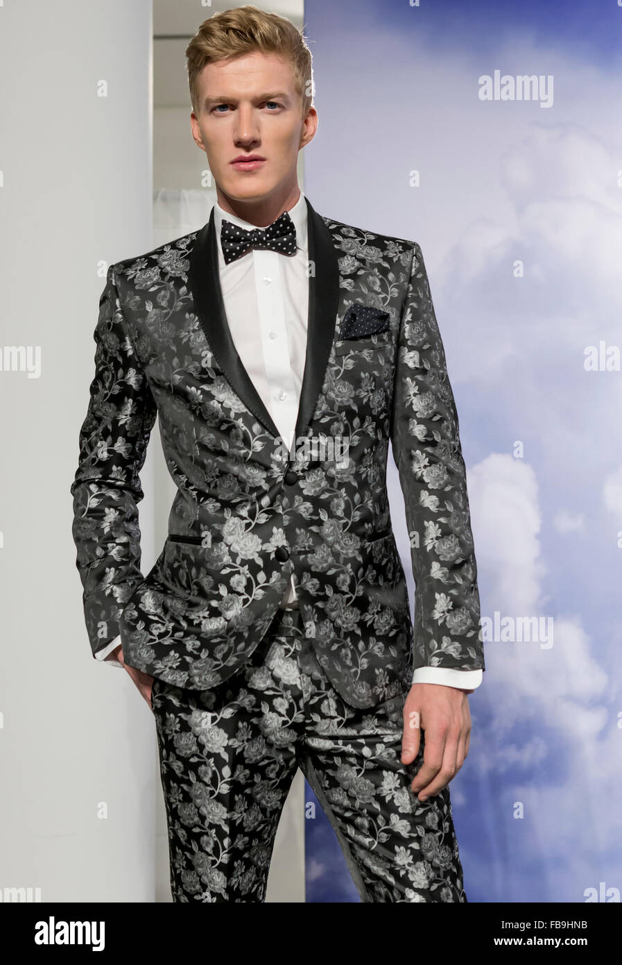 NEW YORK, NY - JULY 14, 2015: Richard Penrose poses at Nick Graham ...