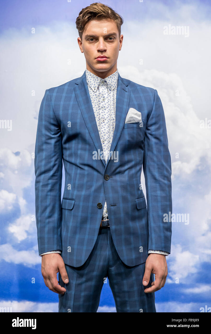 NEW YORK, NY - JULY 14, 2015: Matthew Young poses at Nick Graham ...