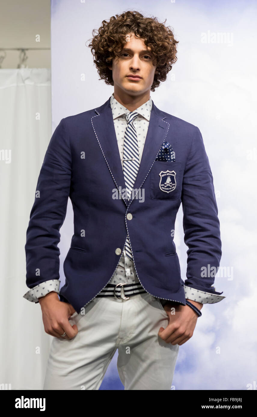 NEW YORK, NY - JULY 14, 2015: Joe Bear poses at Nick Graham ...