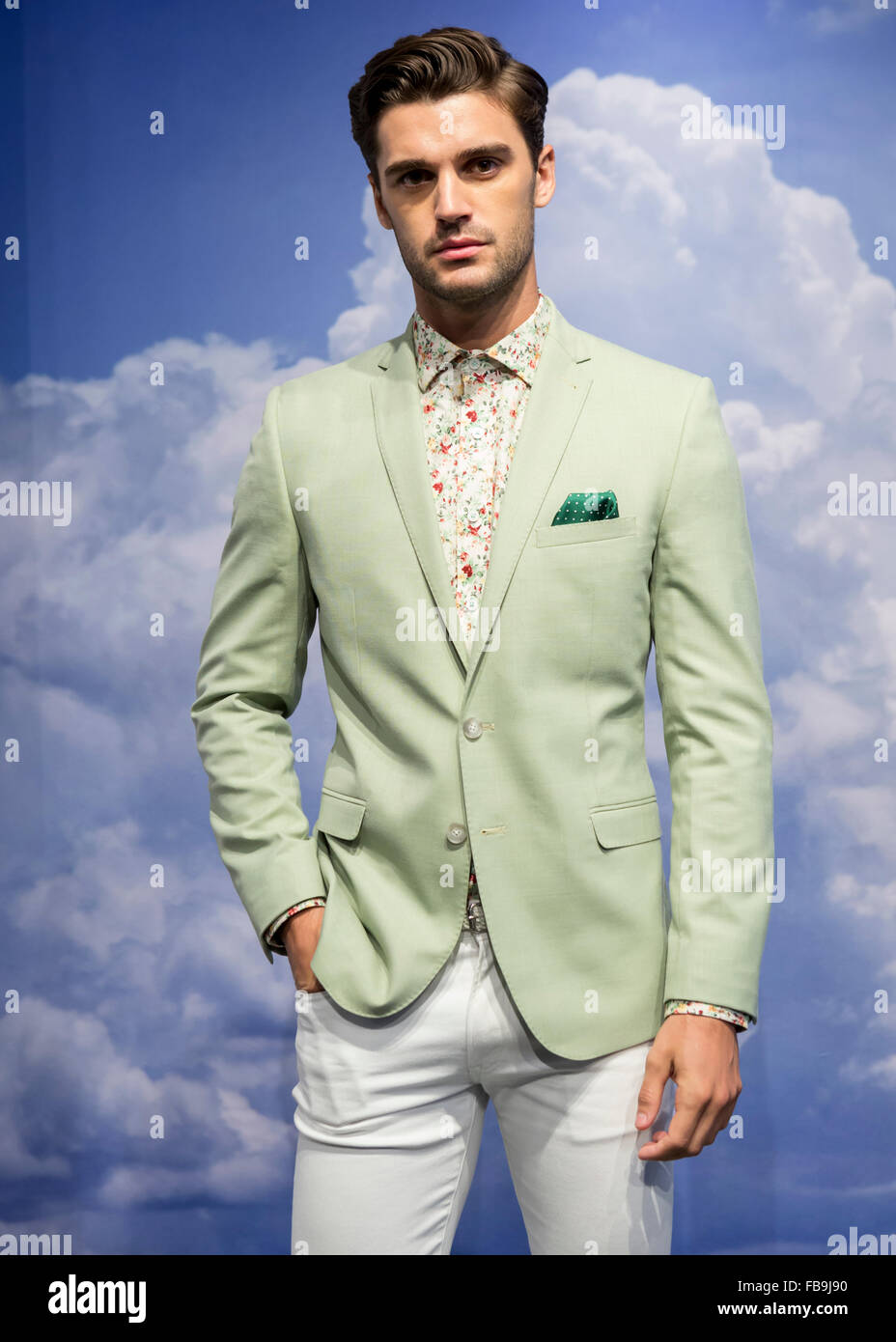 NEW YORK, NY - JULY 14, 2015: Ryan Allan poses at Nick Graham ...