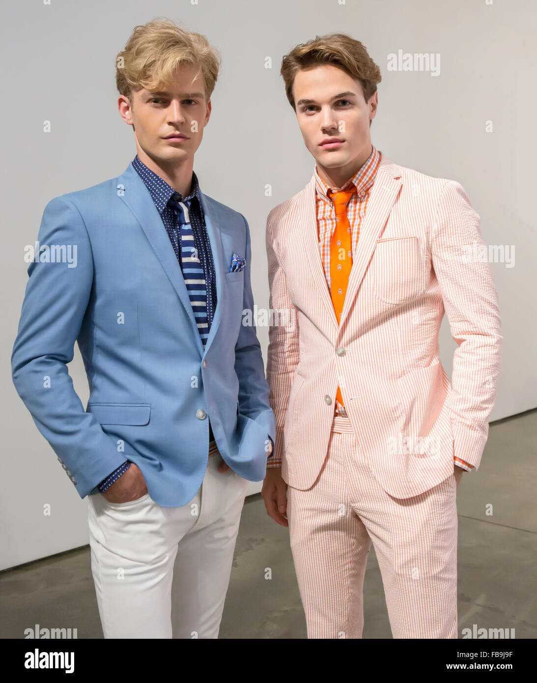 NEW YORK, NY - JULY 14, 2015: Taylor Ashmore and Jacques Pougnet pose ...