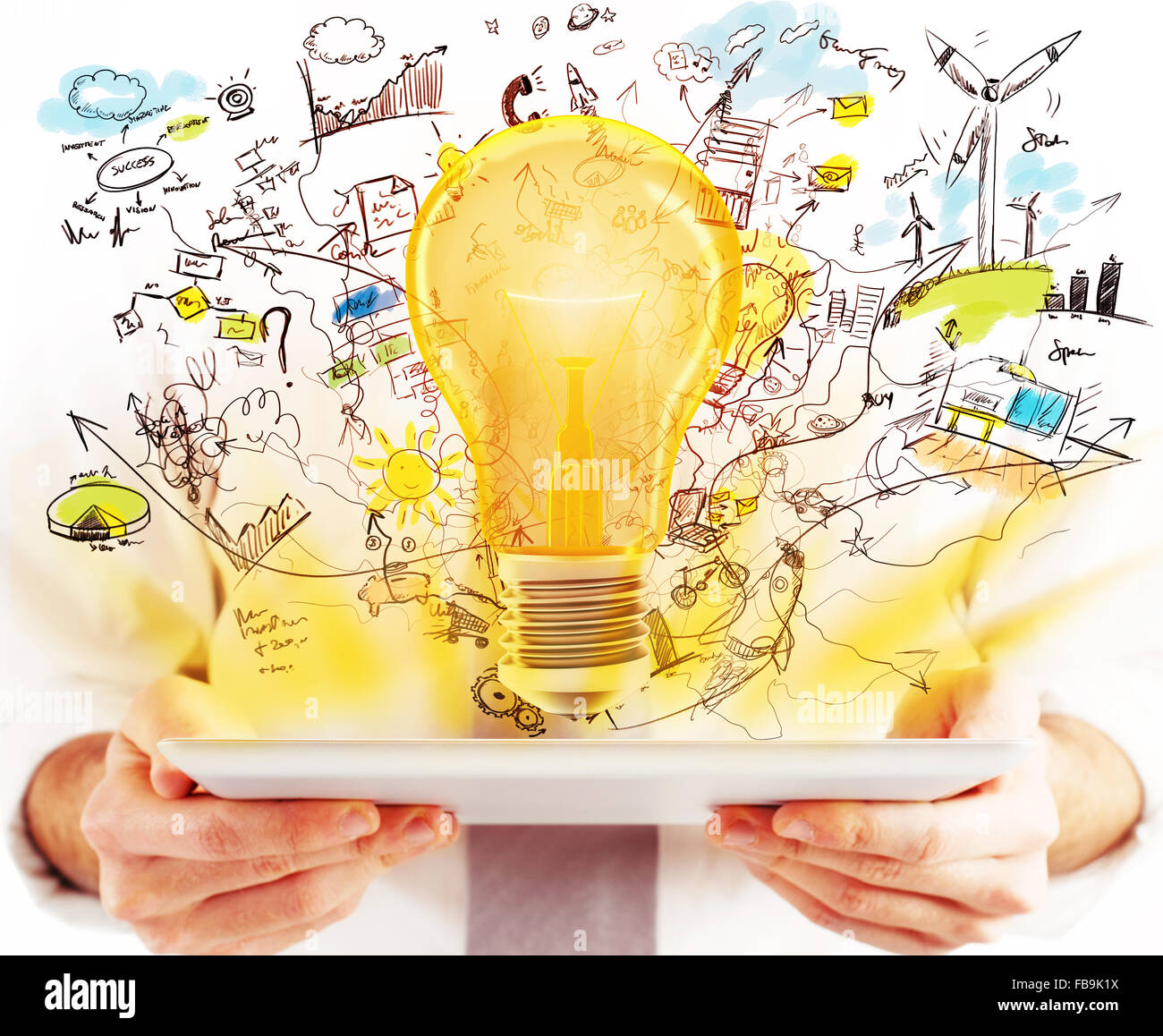 Financial idea network hi-res stock photography and images - Alamy