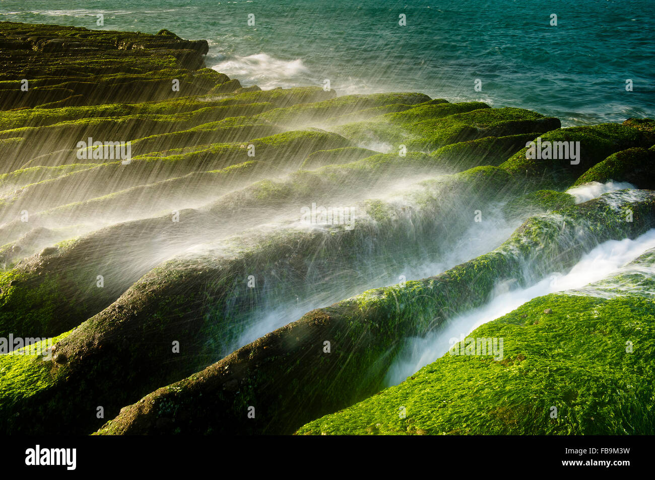 Laomei Green Reef in Taiwan Stock Photo - Alamy
