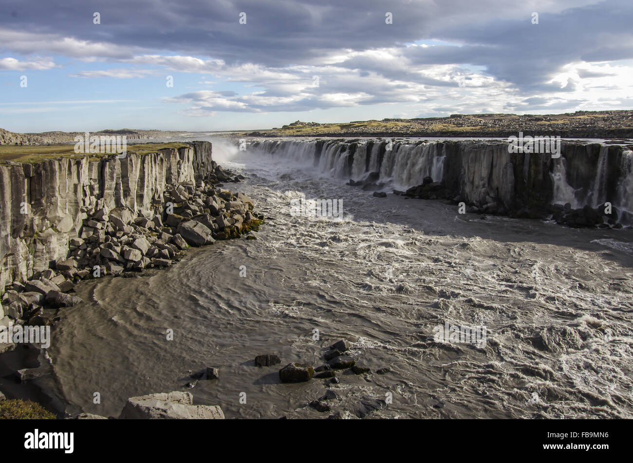 Selfoss hafragilsfoss in iceland hi-res stock photography and images ...
