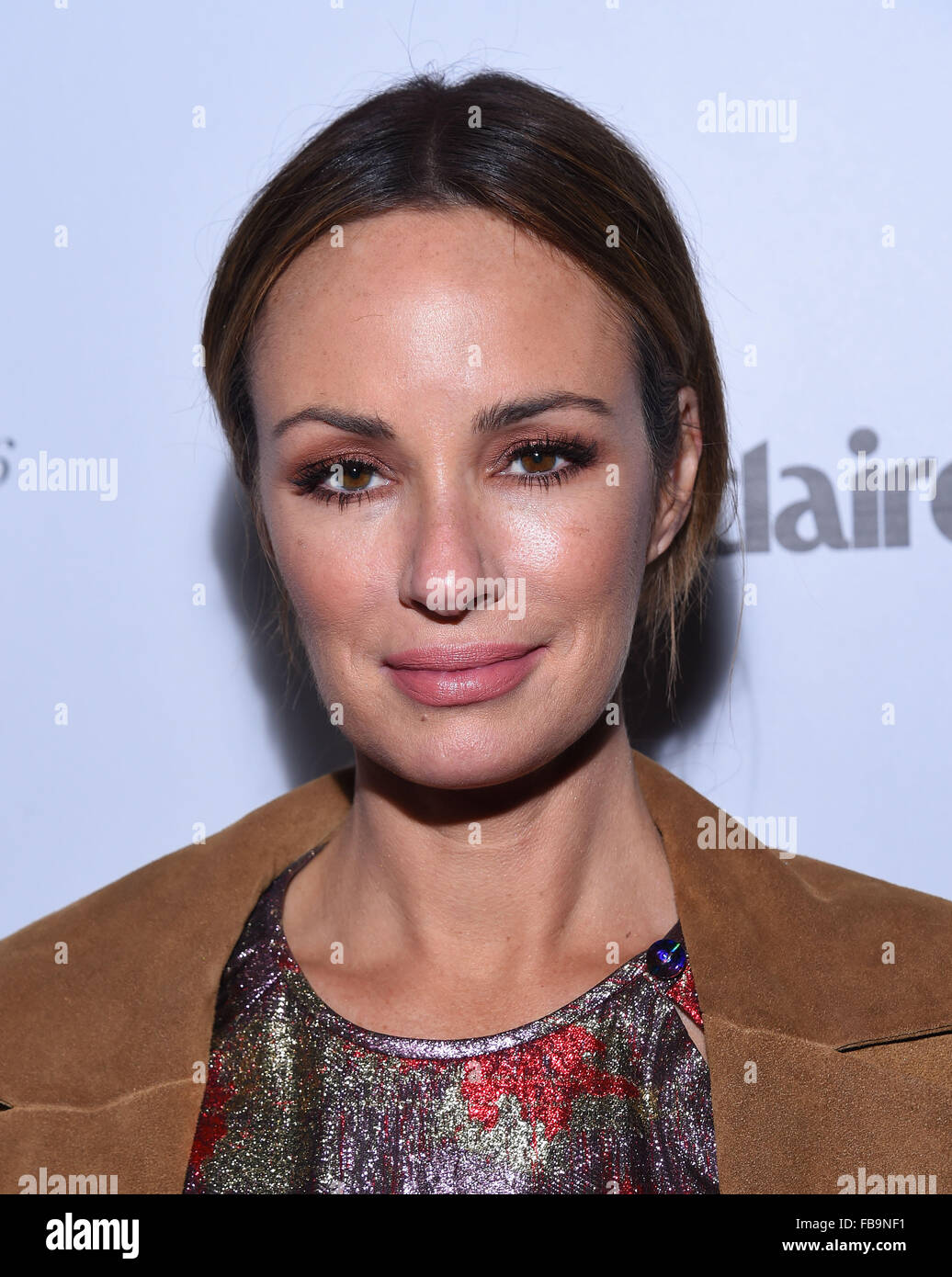 Hollywood, California, USA. 12th Jan, 2016. Catt Sadler arrives for the ...