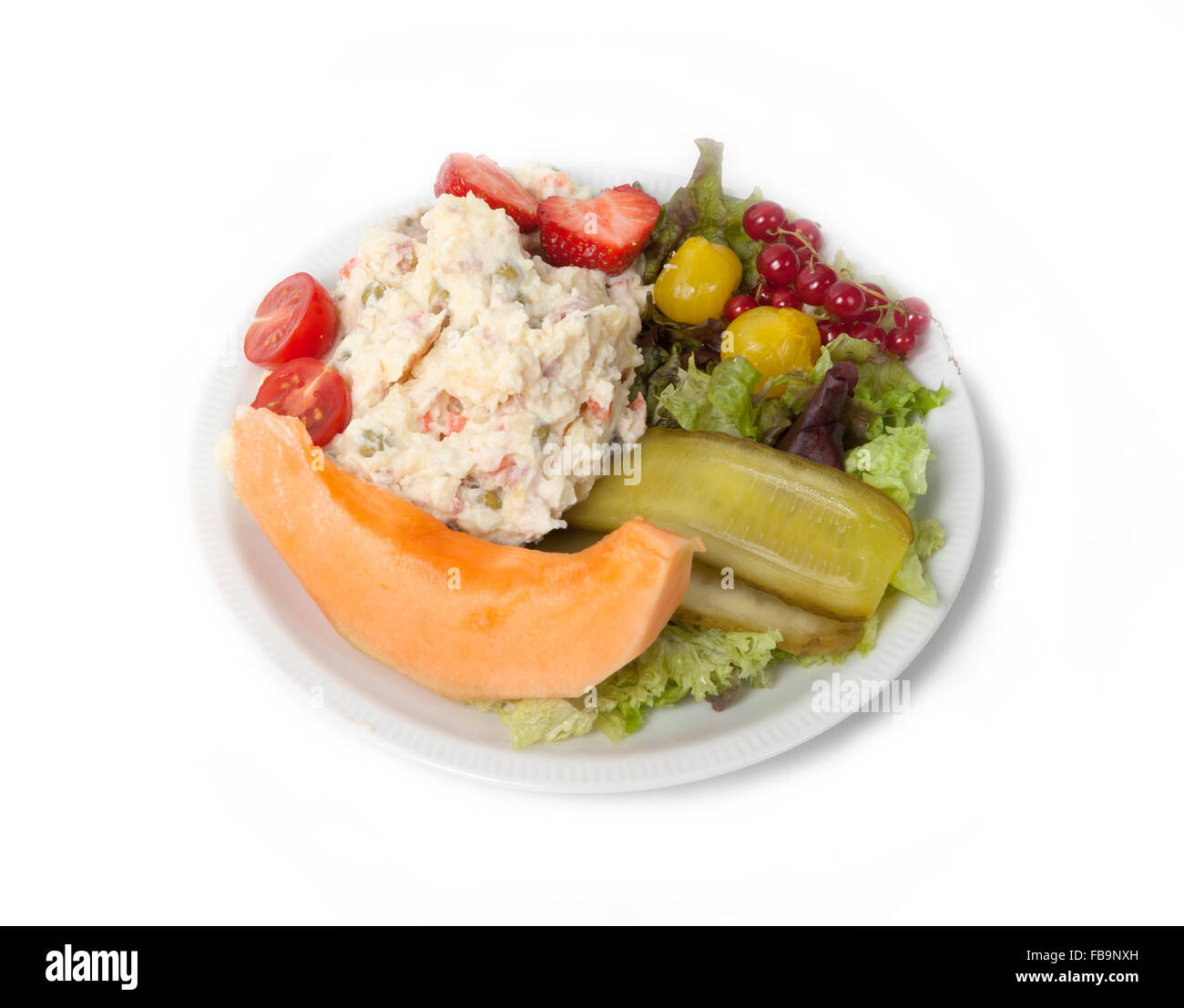 Top view plate on Cut Out Stock Images & Pictures - Alamy