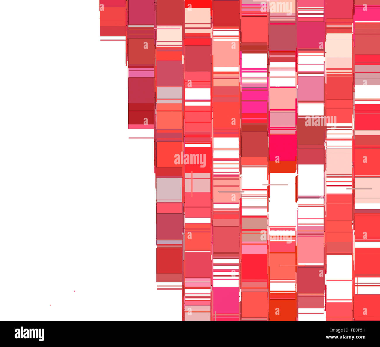 Abstract red square hi-res stock photography and images - Alamy