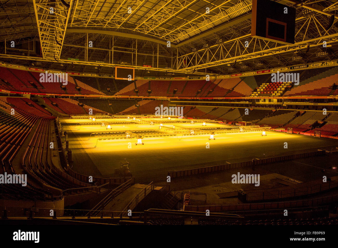 Arena in Amsterdam, home football stadium of dutch team Ajax Stock ...