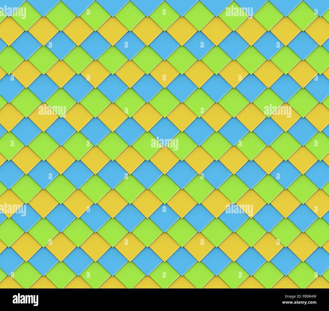 abstract diagonal square diamond shape tile backdrop Stock Photo - Alamy