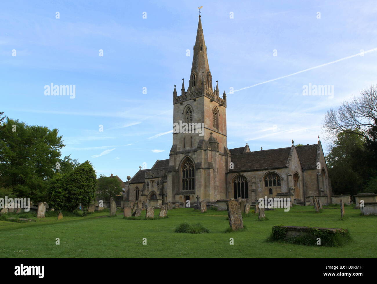 St Bartholomew's Church, Corsham, England, UK Stock Photo - Alamy