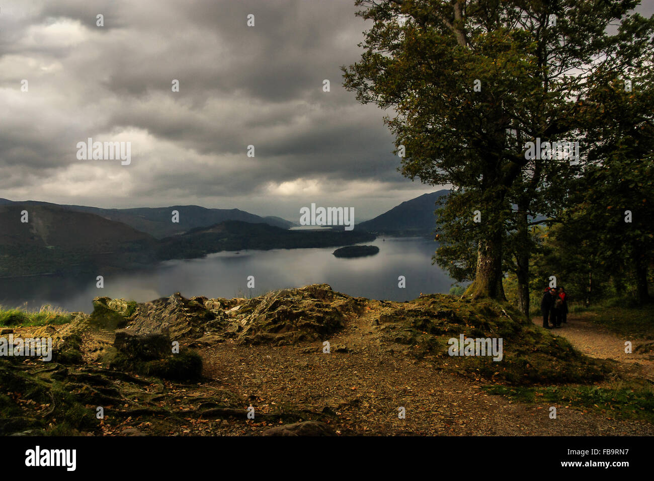 surprise view, borrowdale, keswick, lake district, cumbria Stock Photo ...