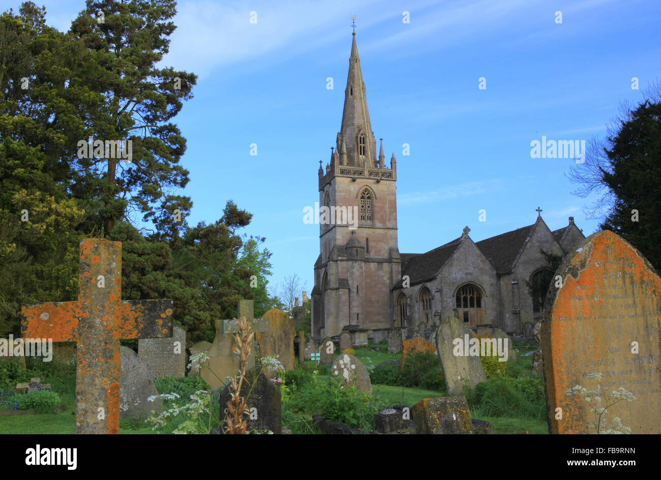 St Bartholomew's Church, Corsham, England, UK Stock Photo - Alamy