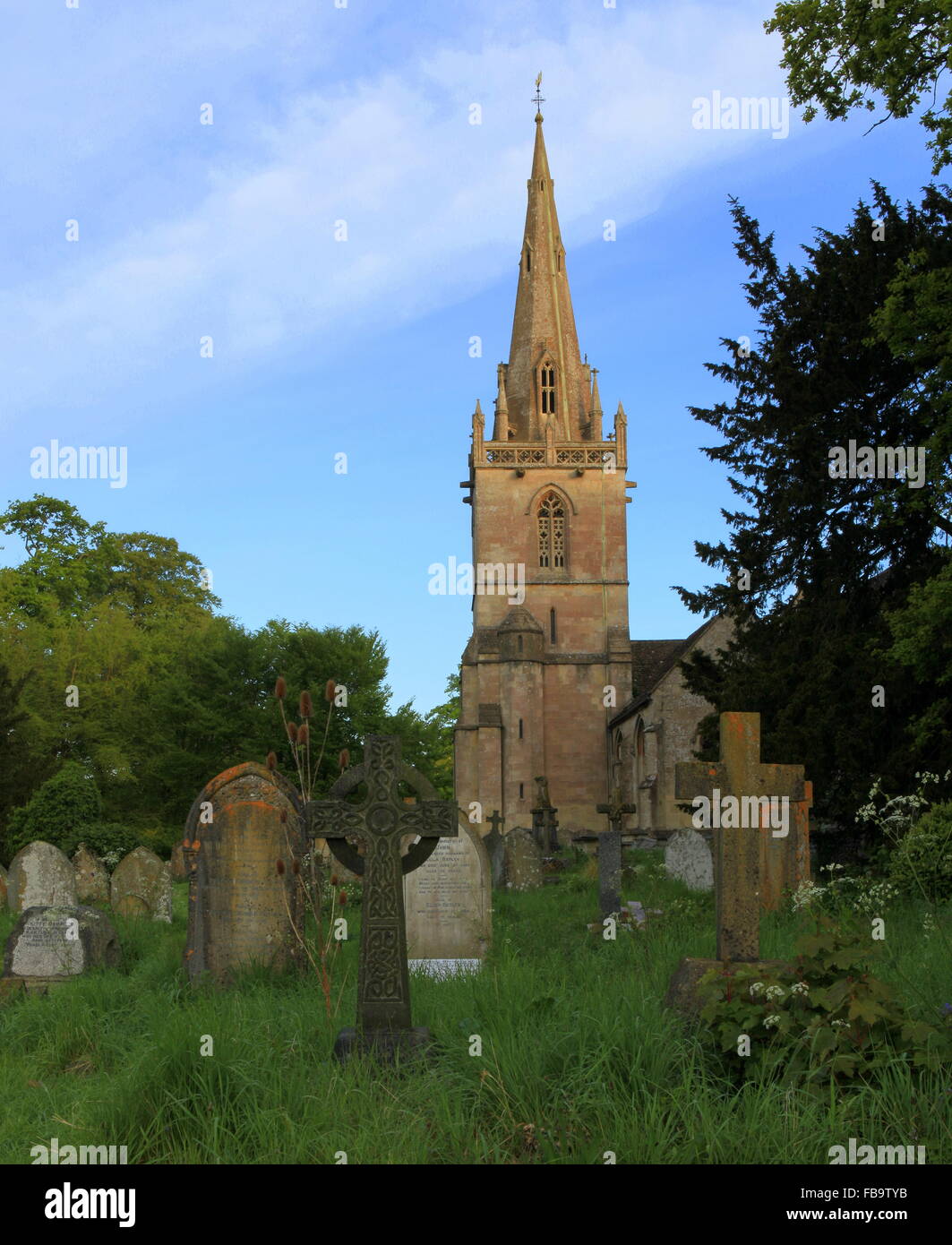 St Bartholomew's Church, Corsham, England, UK Stock Photo - Alamy