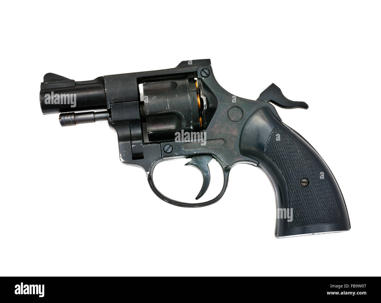 handgun isolated on the white background Stock Photo - Alamy