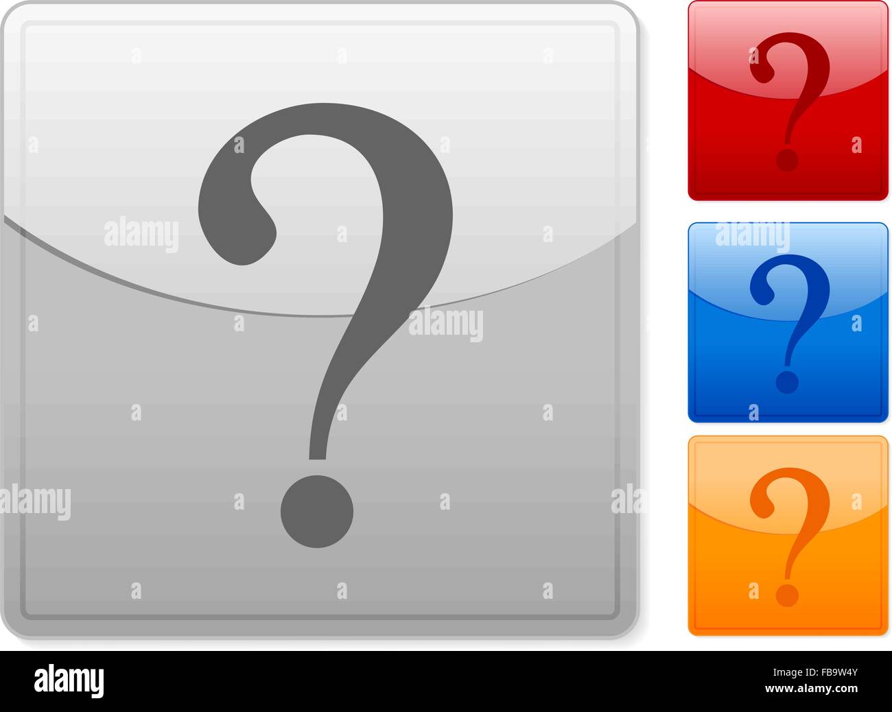 Interrogative vector vectors hi-res stock photography and images - Alamy