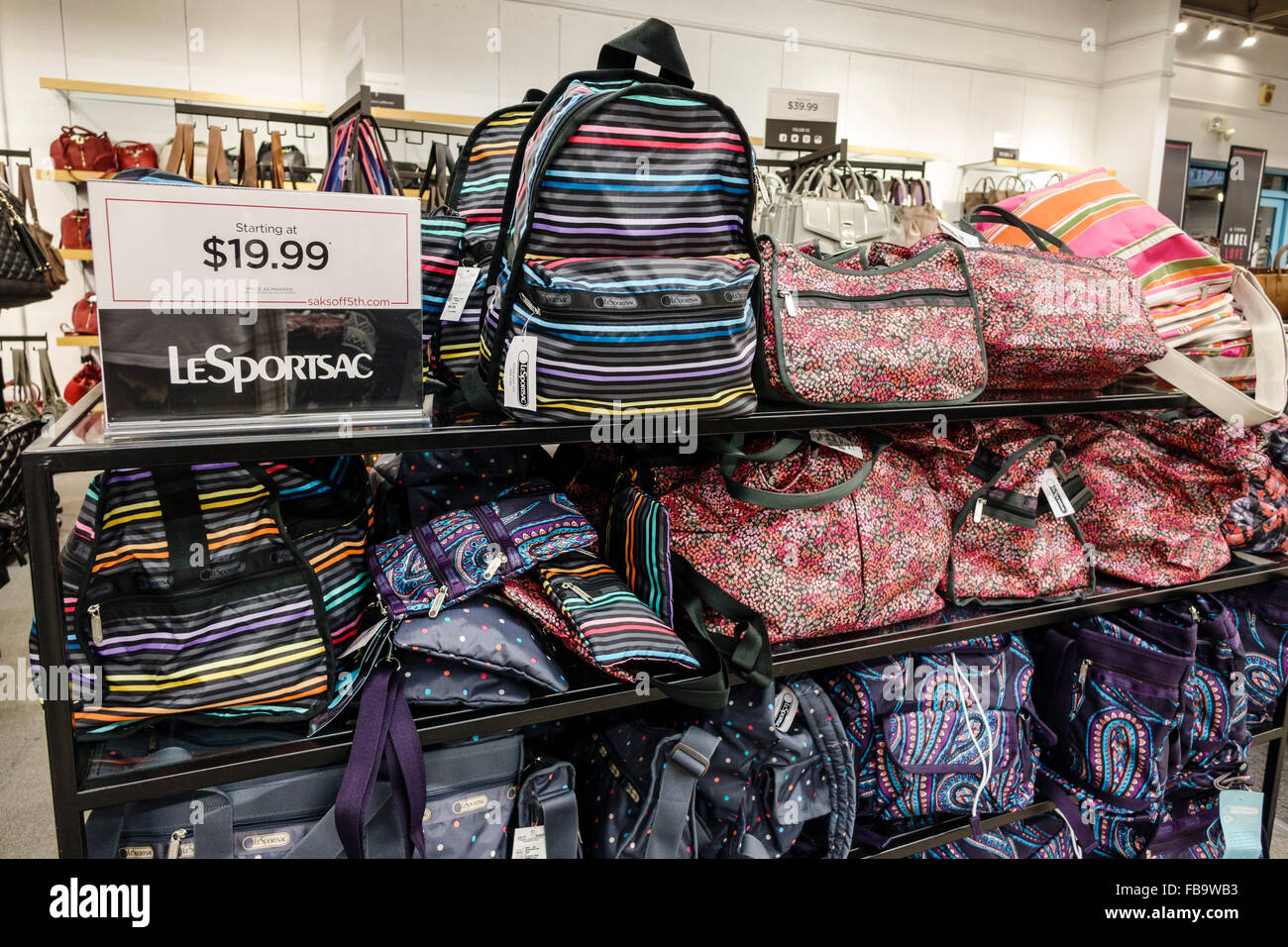 Sacks fifth avenue outlet hi-res stock photography and images - Alamy