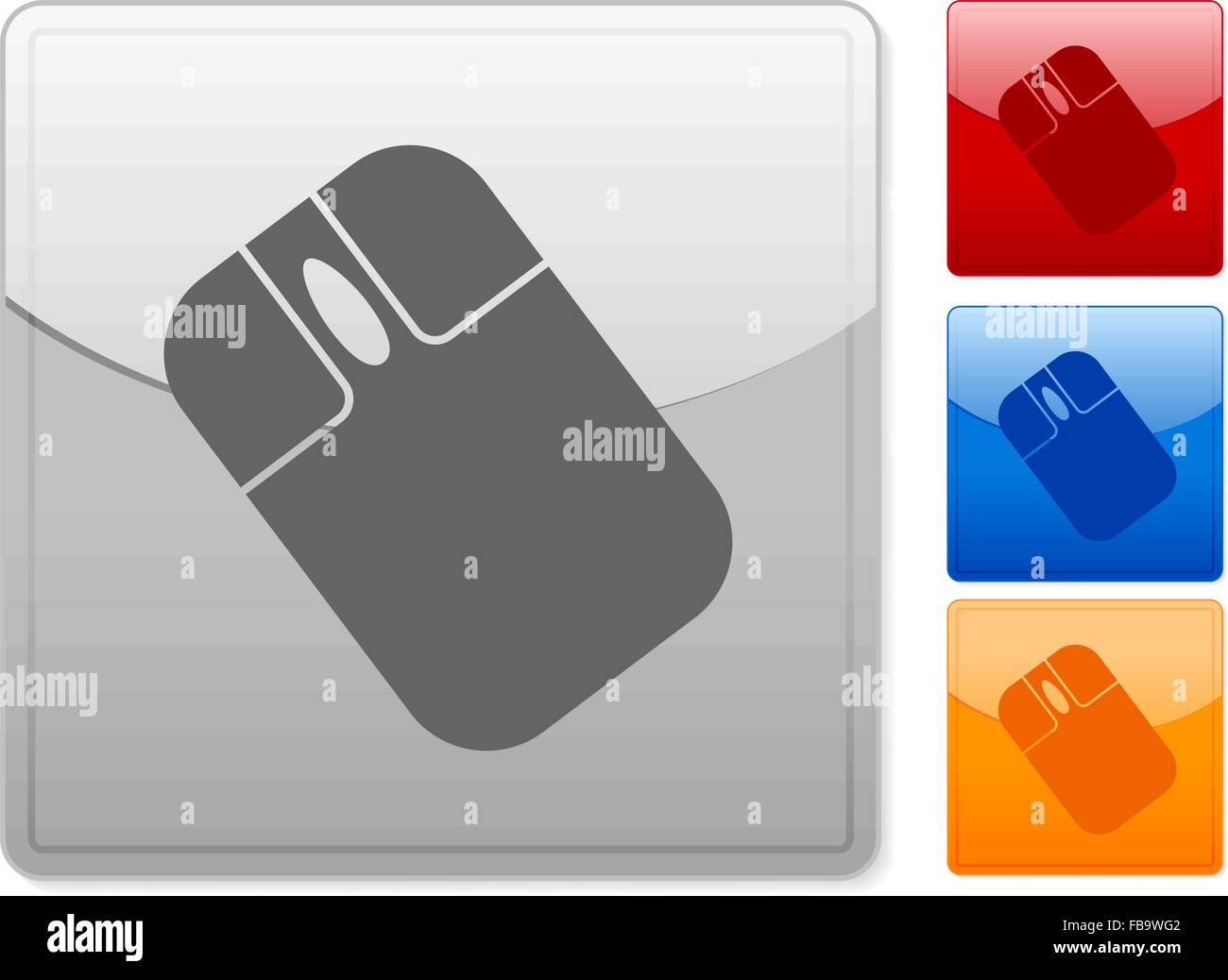 Mouse button Stock Vector Images - Alamy