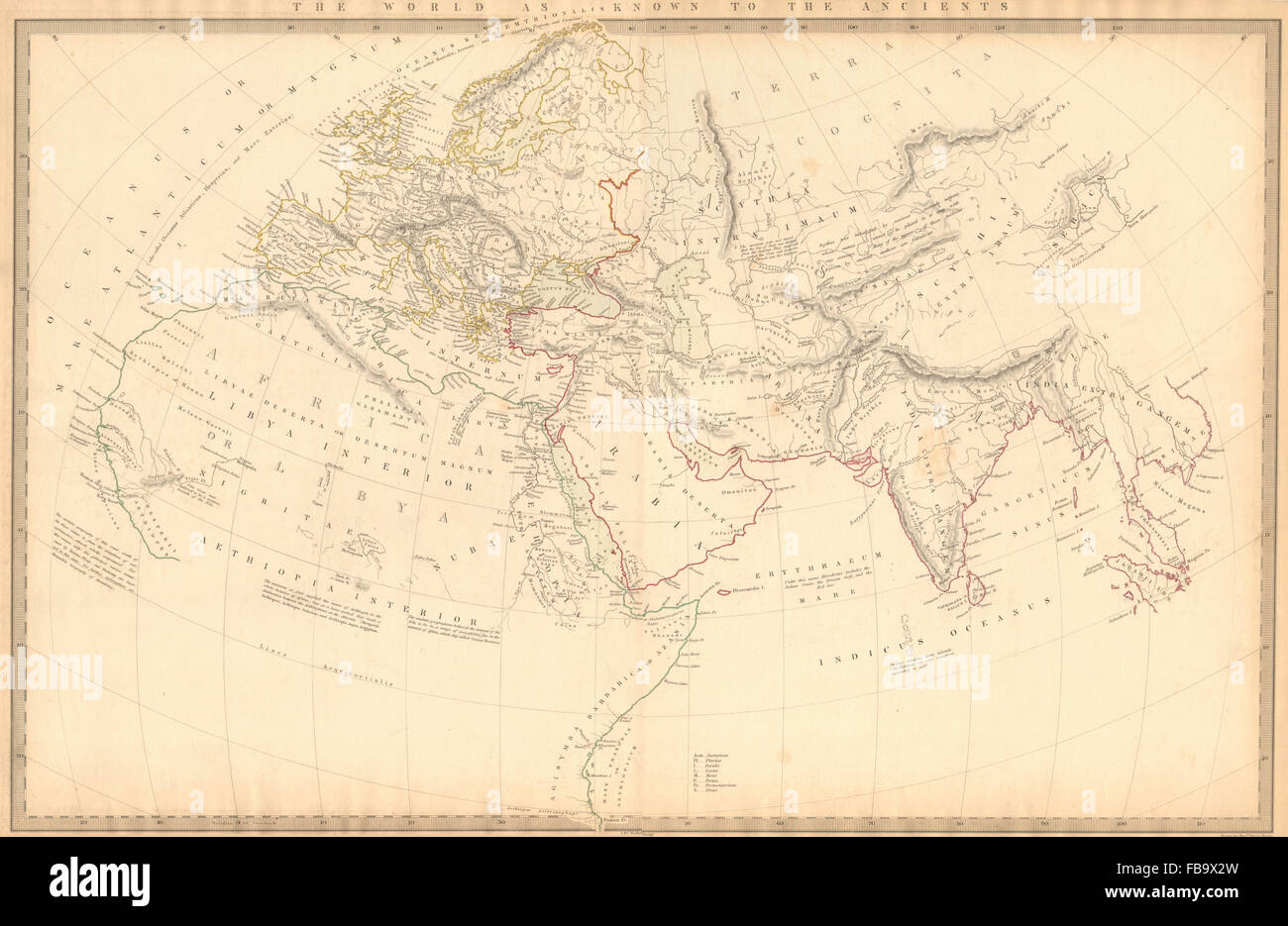 Maps world ptolemy hi-res stock photography and images - Alamy