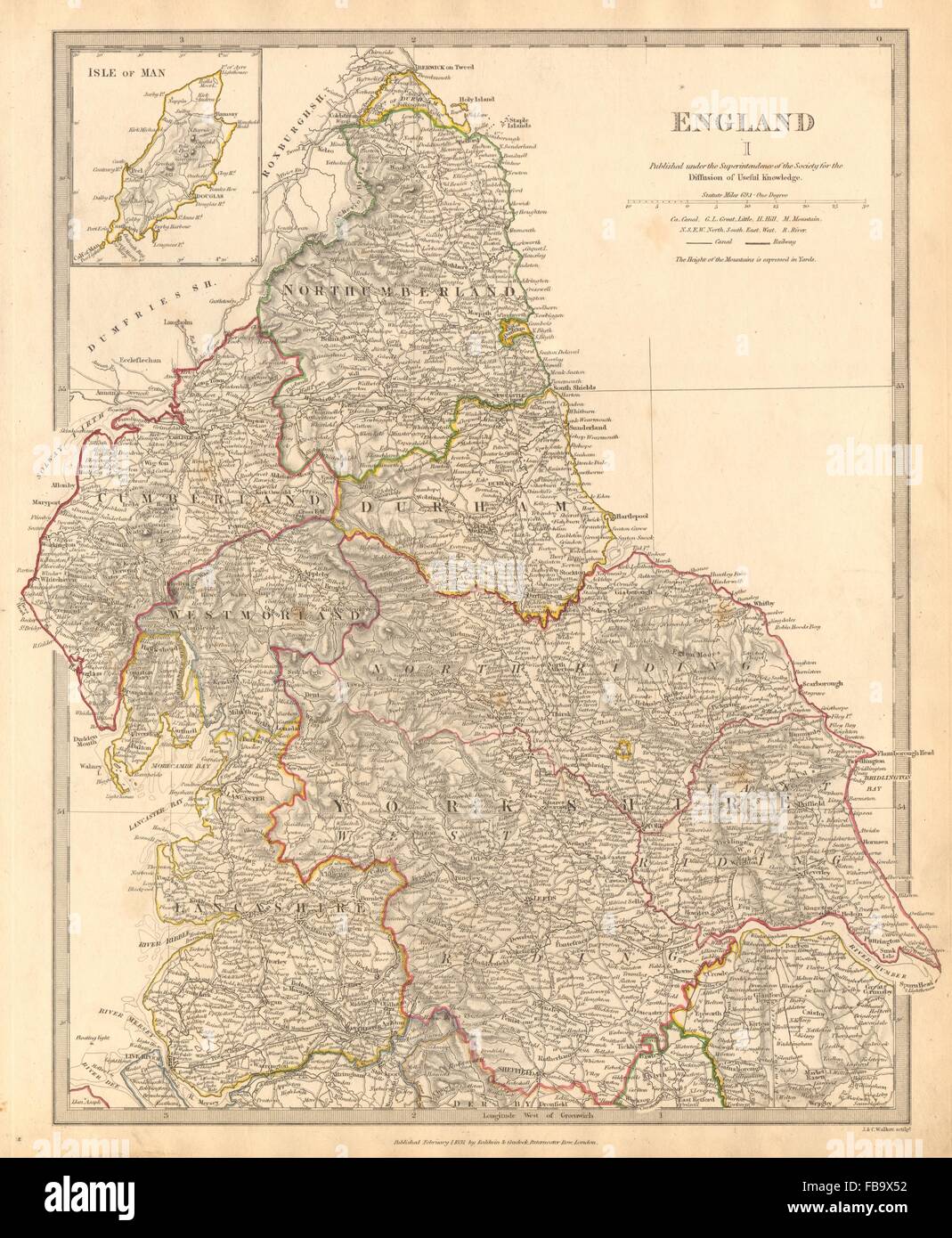 North yorkshire railway map hi-res stock photography and images - Alamy