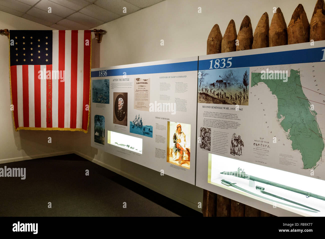 Florida Bushnell,Dade Battlefield historic State Park,massacre site ...