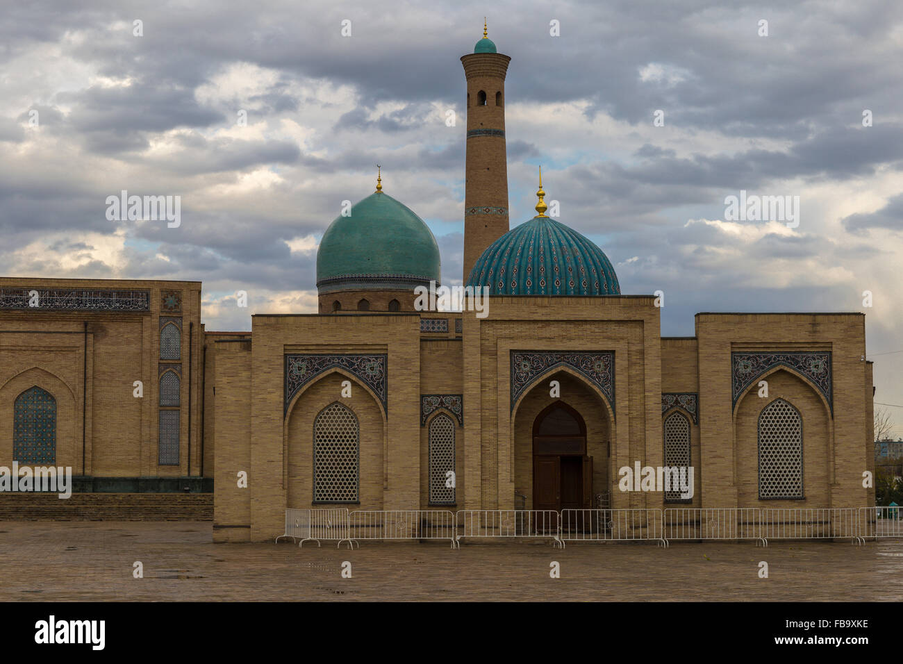 Khast Imam complex in Tashlent. A series of mosques and madrasahs Stock ...