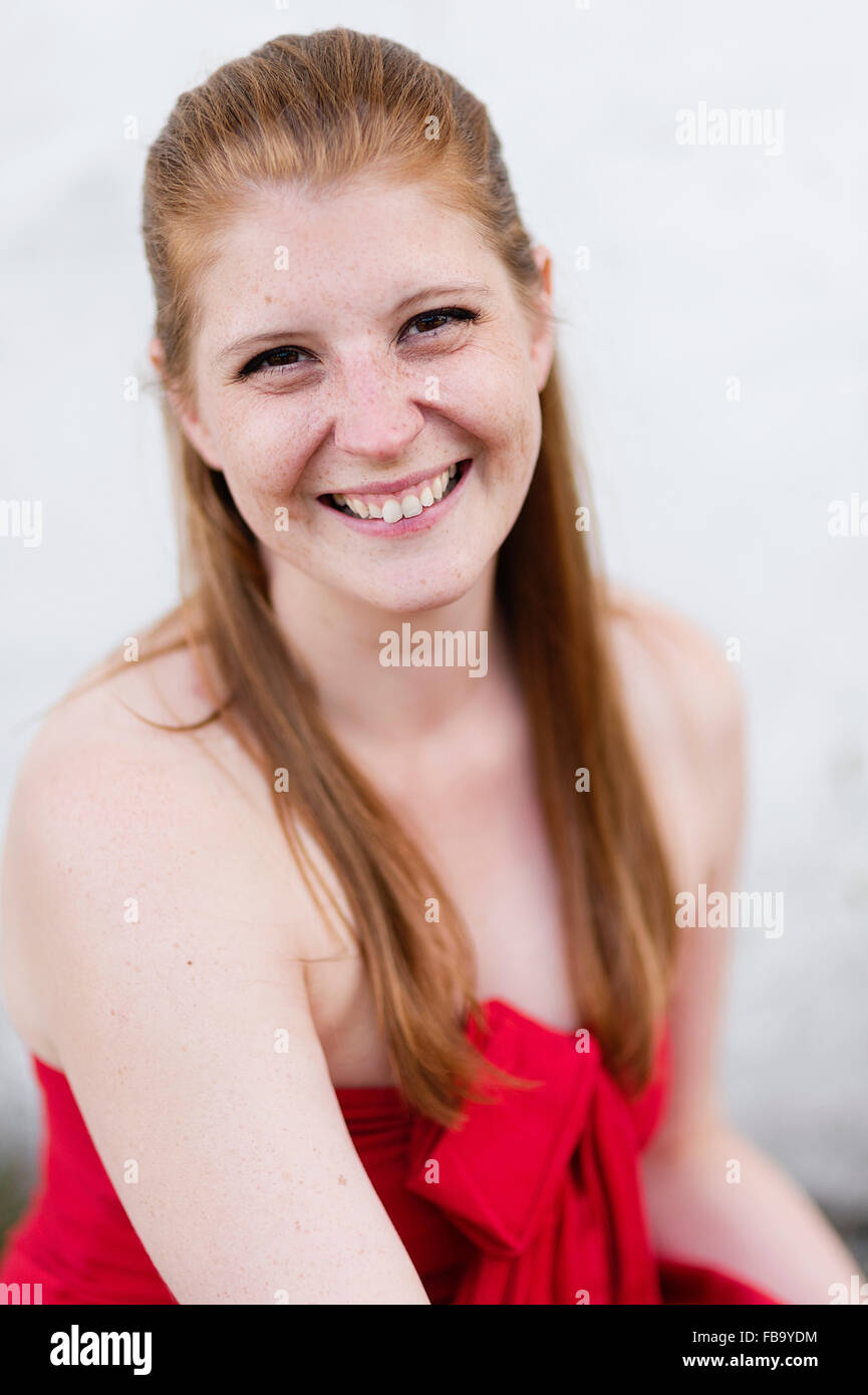 Mid aged lady portrait hi-res stock photography and images - Alamy