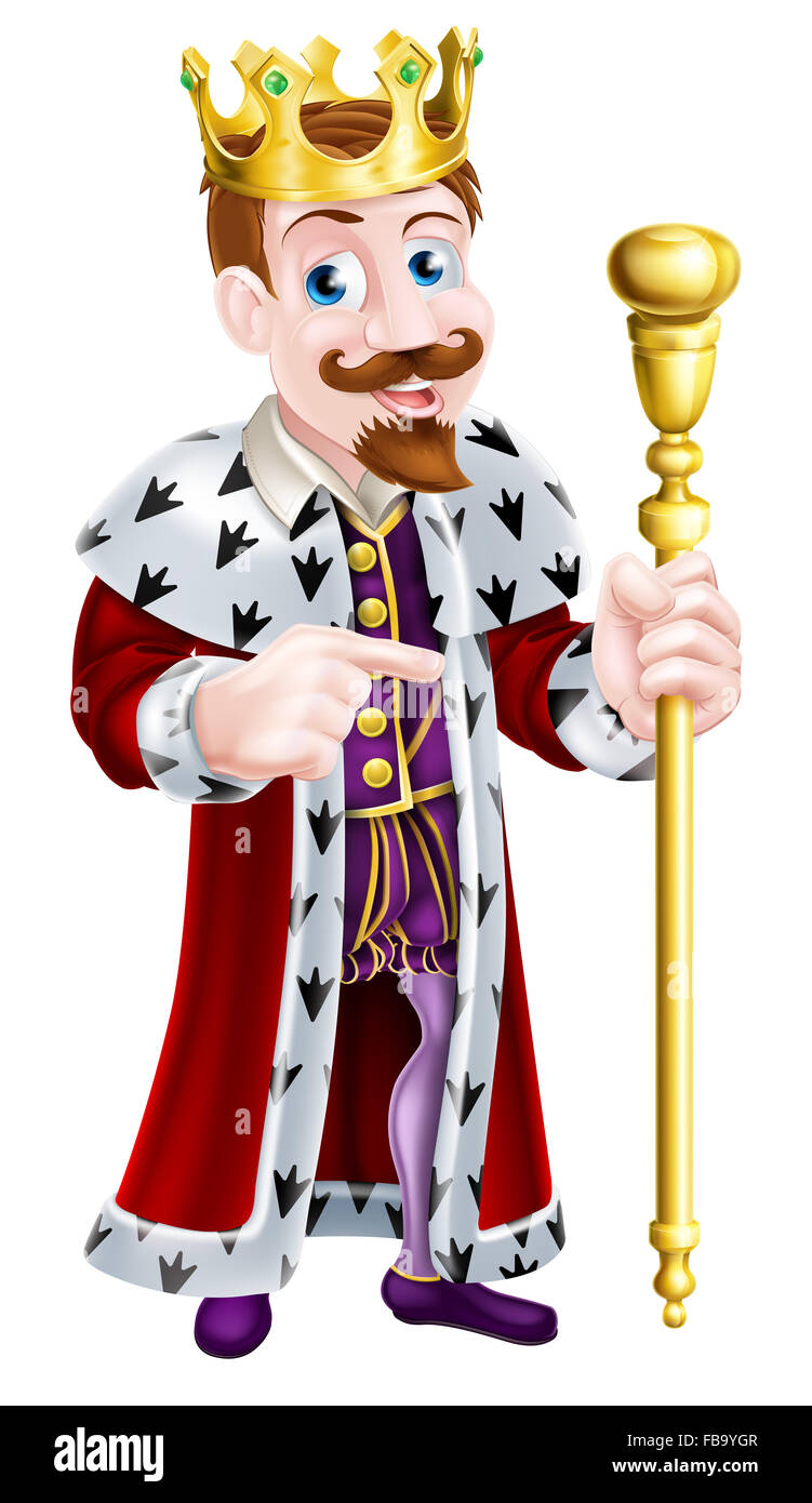 Queen holding hands Cut Out Stock Images & Pictures - Alamy