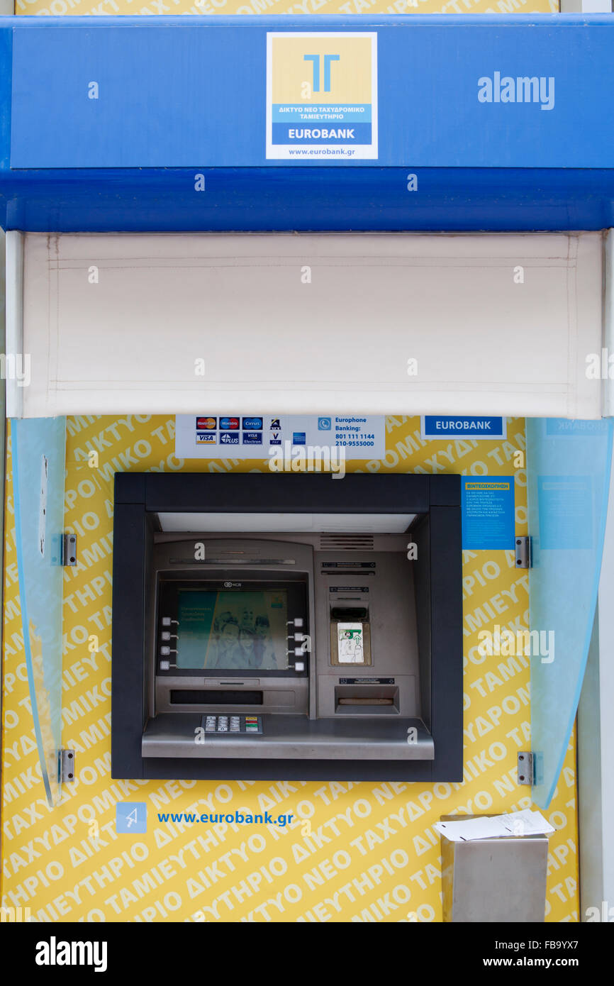 Eurobank hi-res stock photography and images - Alamy