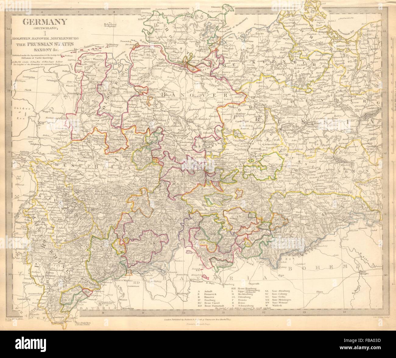 Map of klein hi-res stock photography and images - Alamy