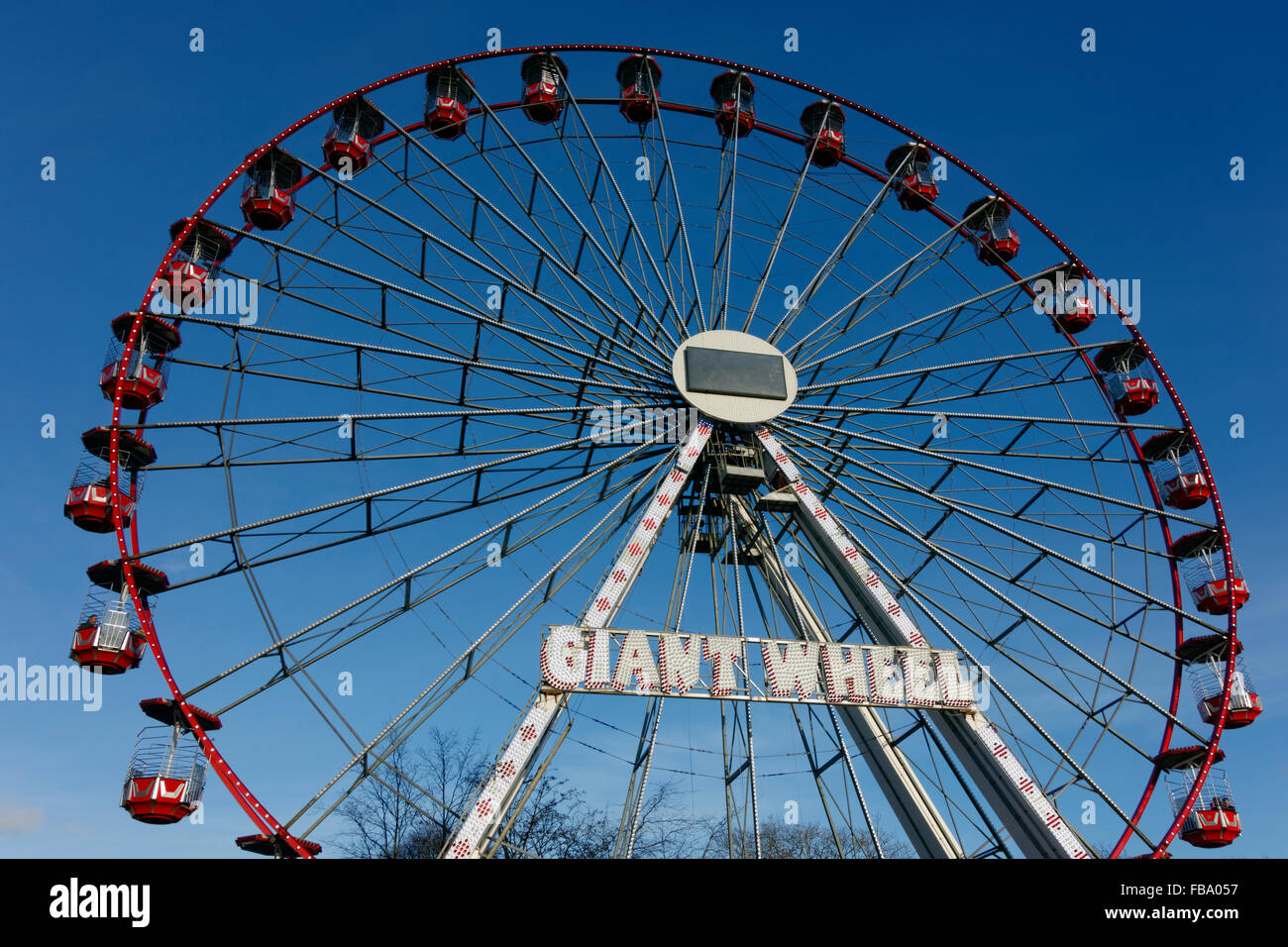 Big Wheel, Cardiff Winter Wonderland Stock Photo - Alamy