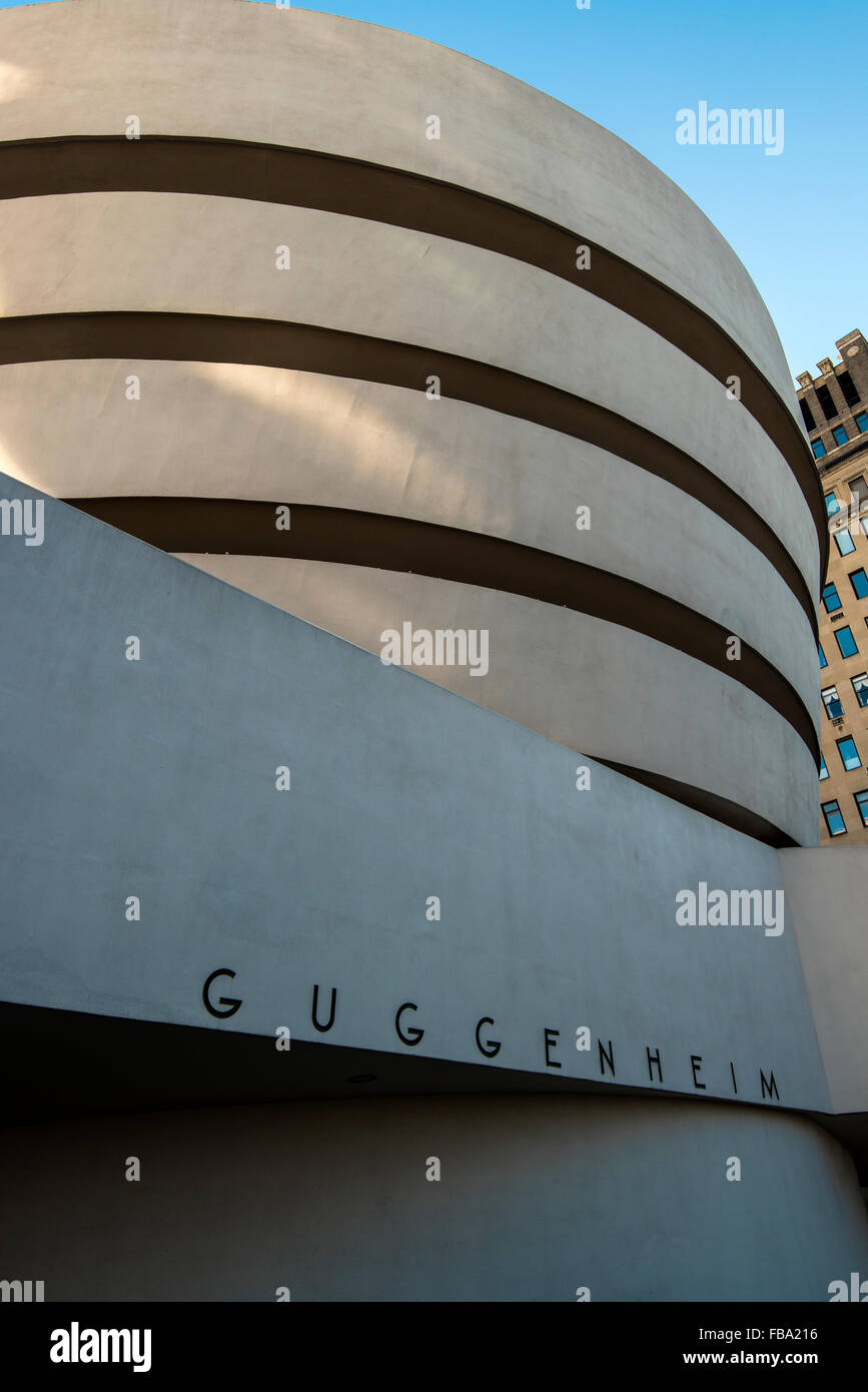 Solomon R. Guggenheim Museum, Manhattan, New York, USA Stock Photo - Alamy