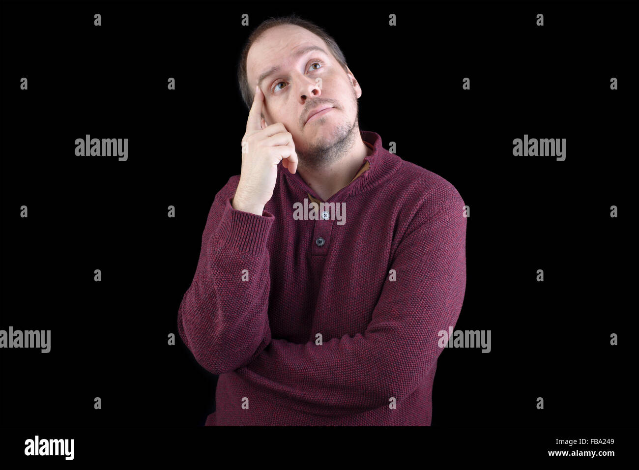 Man thinking hi-res stock photography and images - Alamy