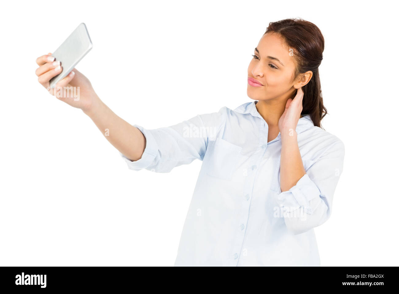 Female casual selfie hi-res stock photography and images - Alamy