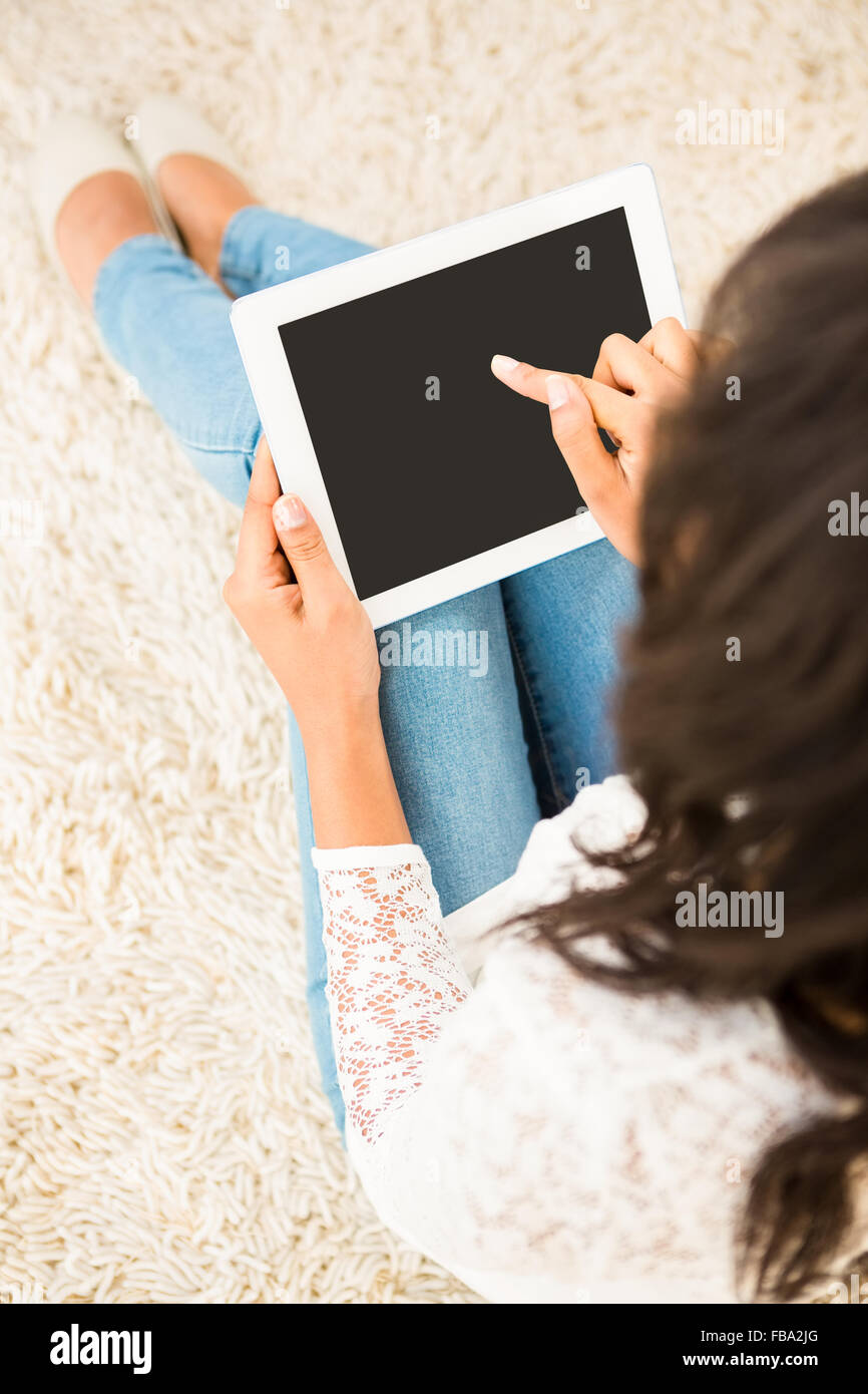 Tablet over shoulder hi-res stock photography and images - Alamy
