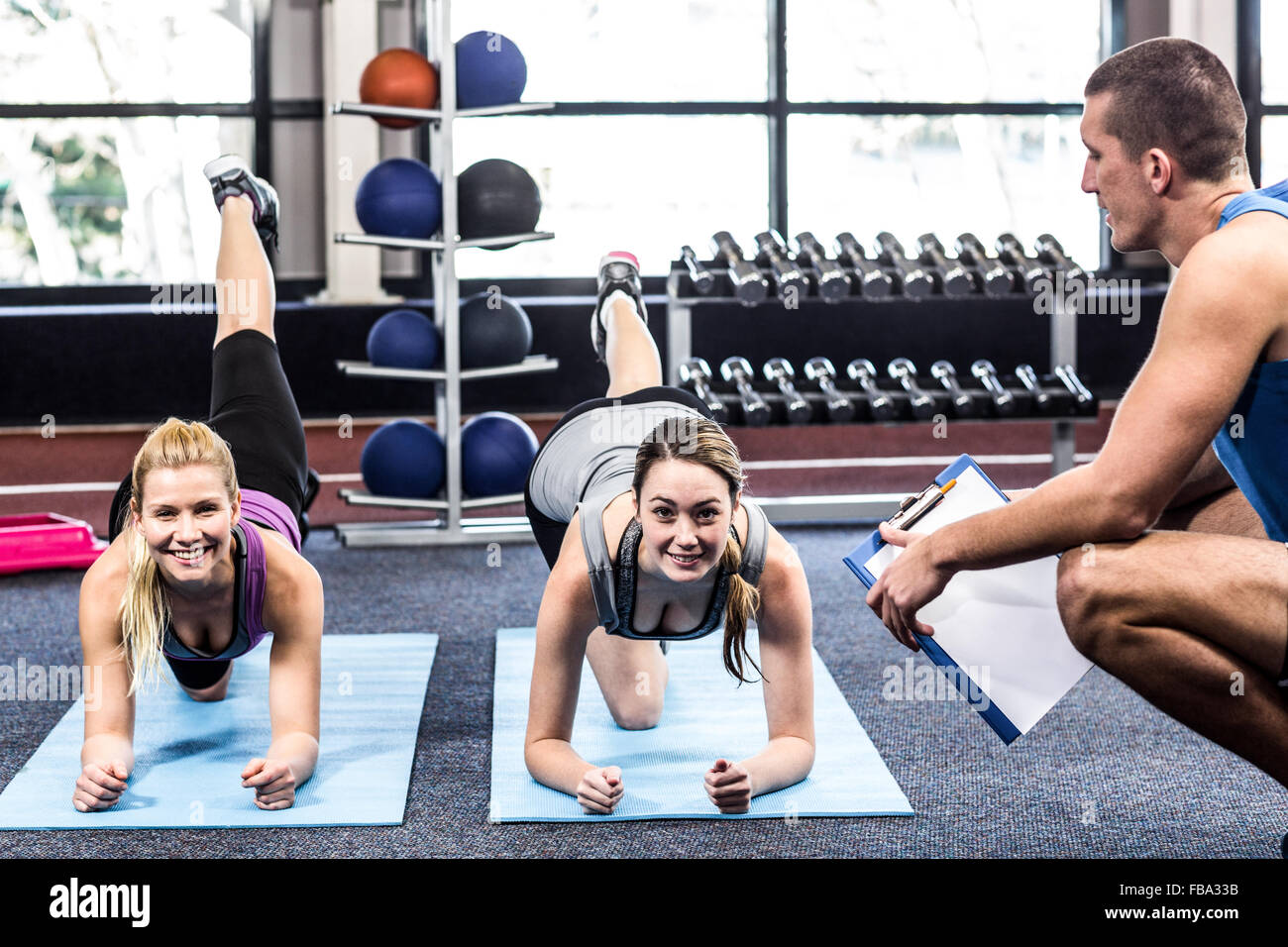 Mat exercises hi-res stock photography and images - Alamy