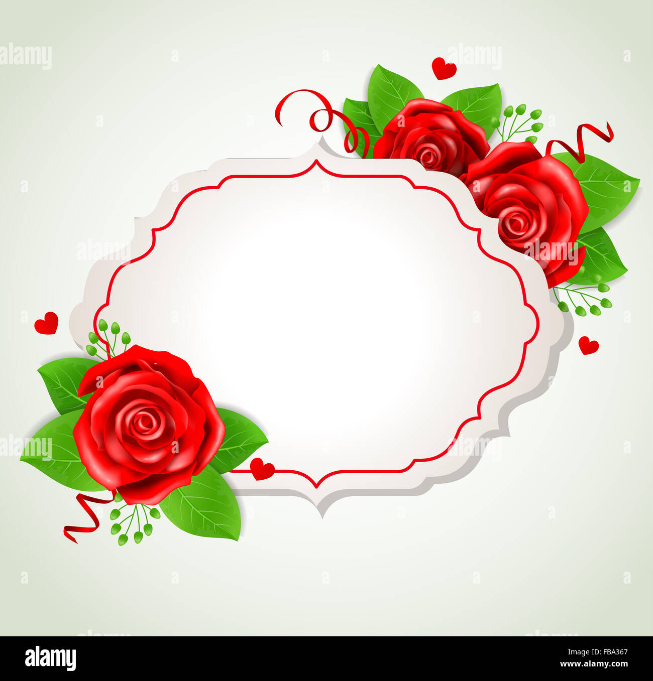 Red banner flower hi-res stock photography and images - Alamy